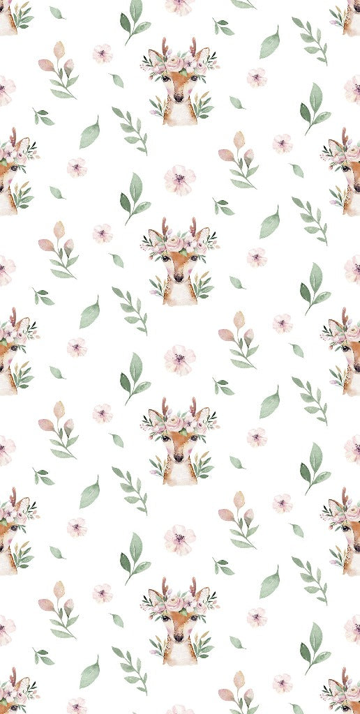 Deer Pattern Wallpaper Mural – Decor2Go Winnipeg