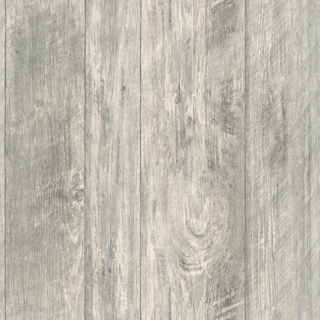 Grey Rustic Wood Wallpaper (56 SqFt)