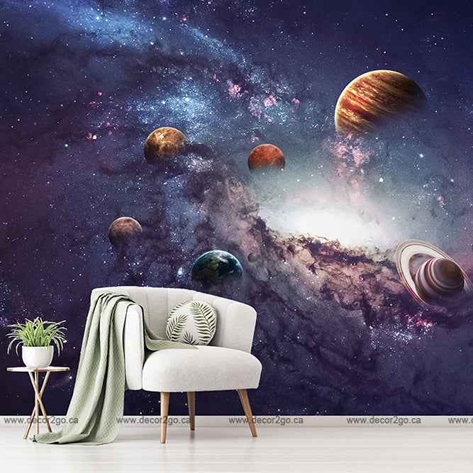space mural wallpaper